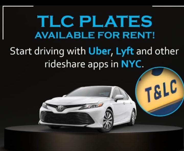 $115 - TLC Plate available on Rent - Uber NYC Market - Main source of ...