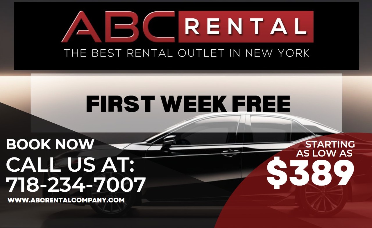 $389 - 2018-2025 FIRST WEEK FREE TLC RENTAL 718-234-7007 - Uber NYC ...